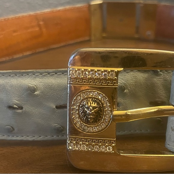 El General | Accessories | Rare Ostrich El General Belt Size 34 | Poshmark